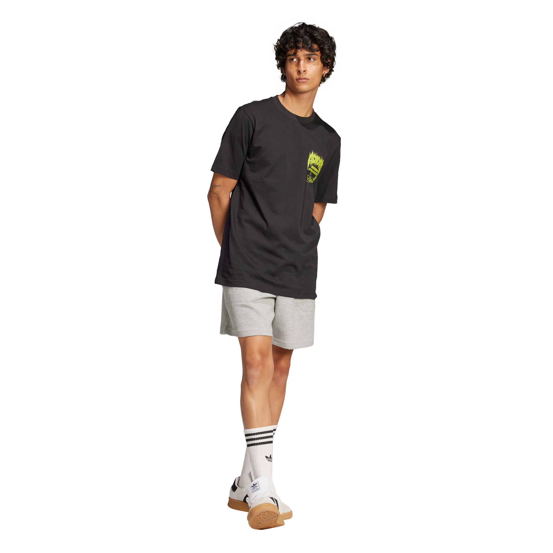 MEN'S ADIDAS Q12 TREFOIL SERIES DEATH NOIR BLACK JP2678 - Sam Tabak